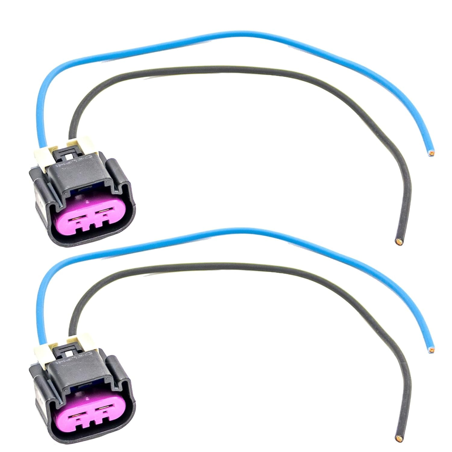 Michigan Motorsports Radiator Fan Motor Connector Harnesses - Set of 2 ...
