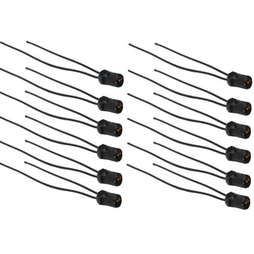 Michigan Motorsports Universal Plastic T10 194 Bulb Socket Pigtail ...