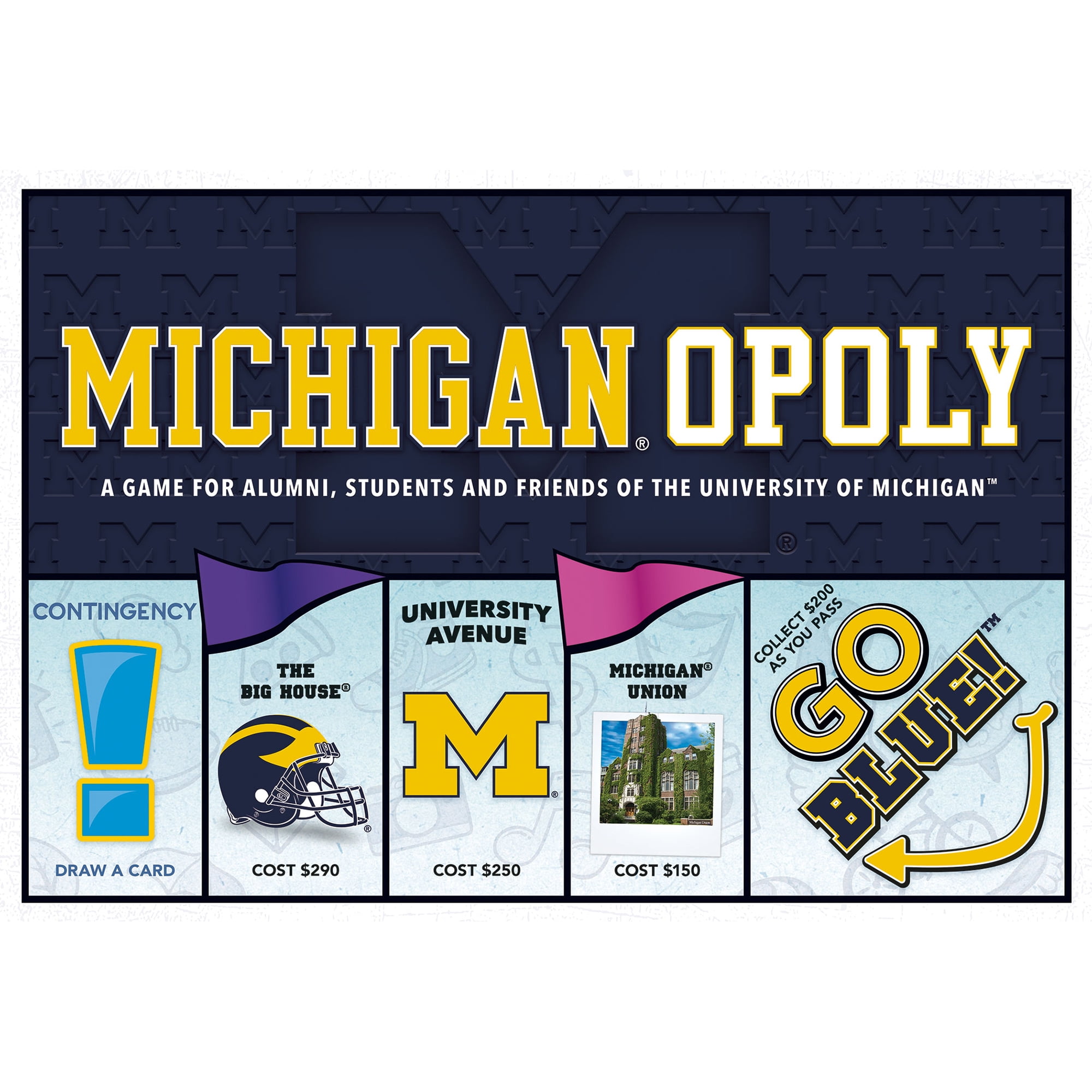 Late For The Sky: Michigan-Opoly - University of Michigan Themed Family ...