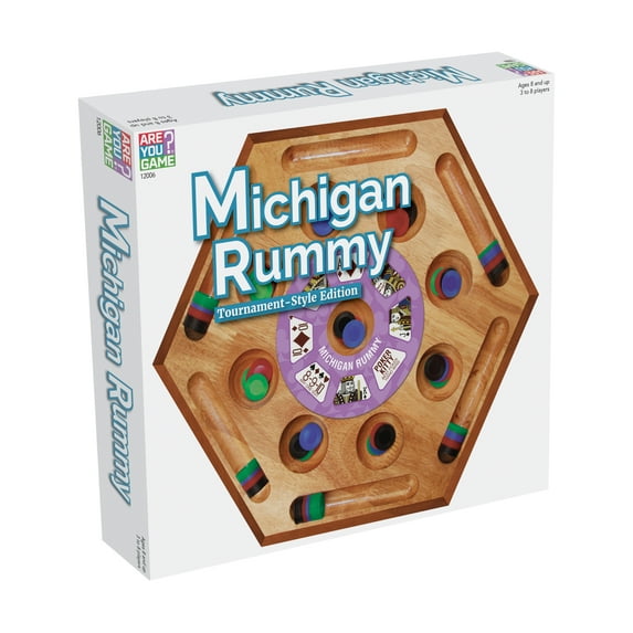 Michigan Rummy Tournament-Style Edition Board Game, by AreYouGame.com ...