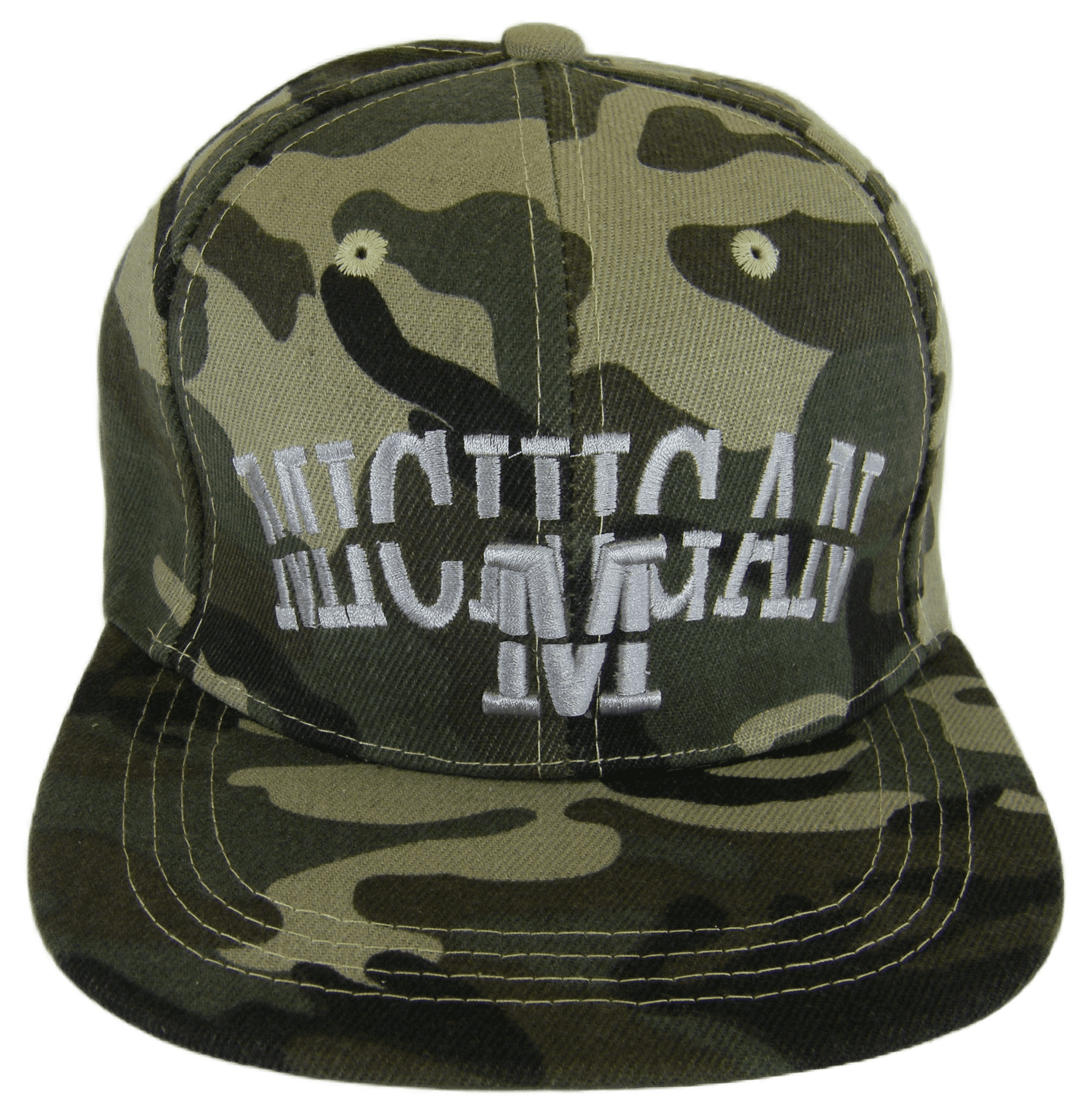 Michigan Split Font Snapback Baseball Cap (Military Camo) - Walmart.com