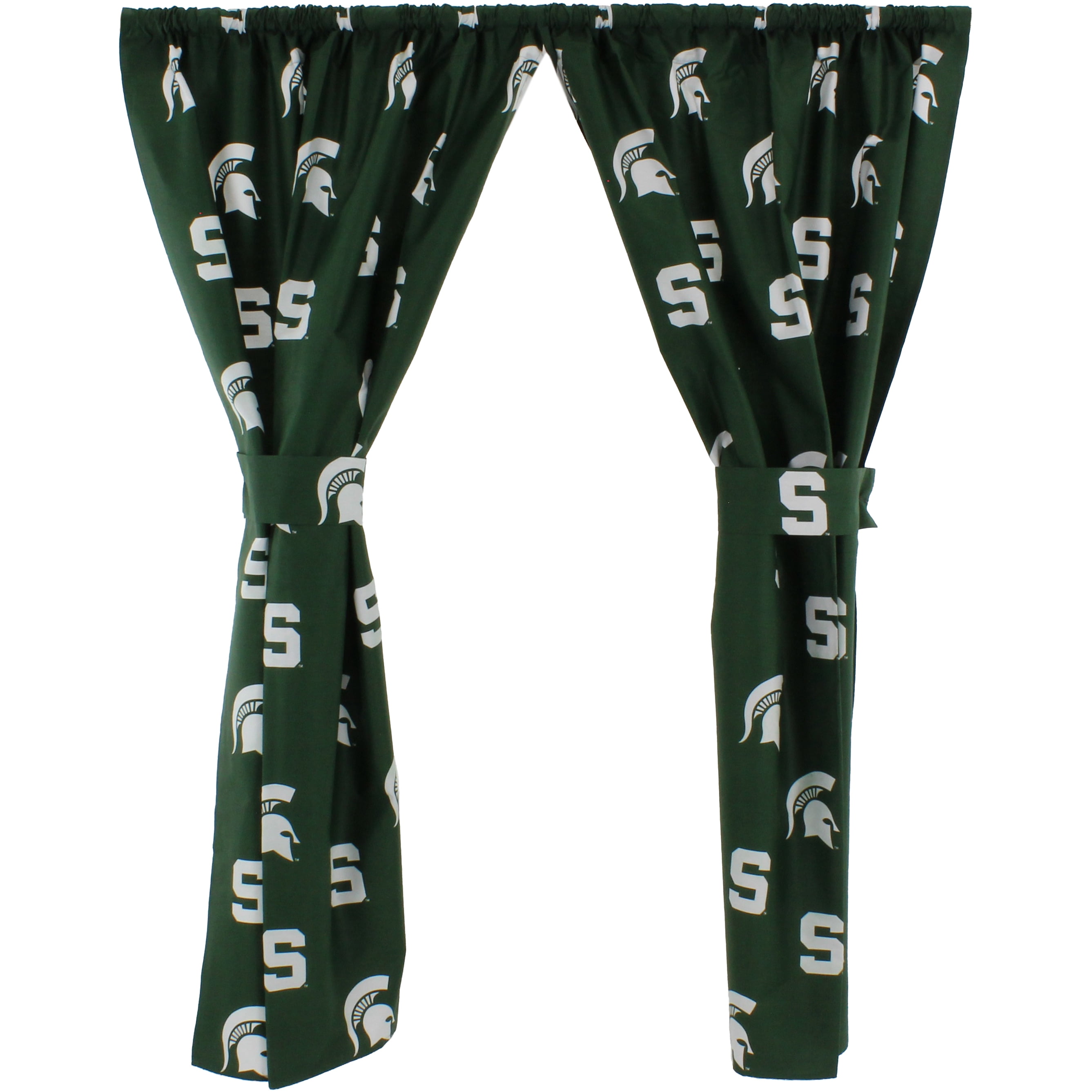 College Covers Michigan State Spartans 63 Curtain Panels - Walmart.com