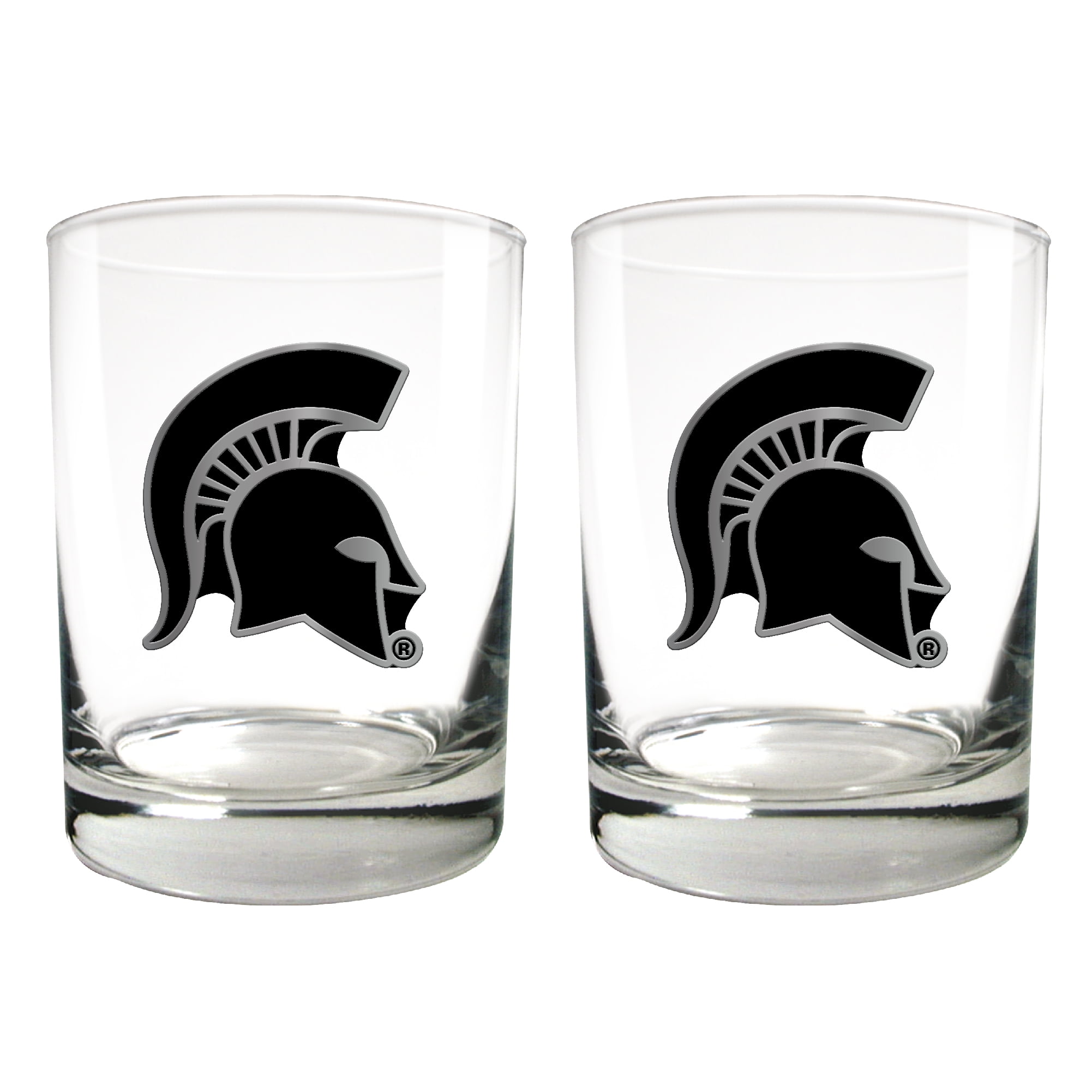 Michigan State Spartans 15oz. Legacy Rocks Glass Set - Walmart.com