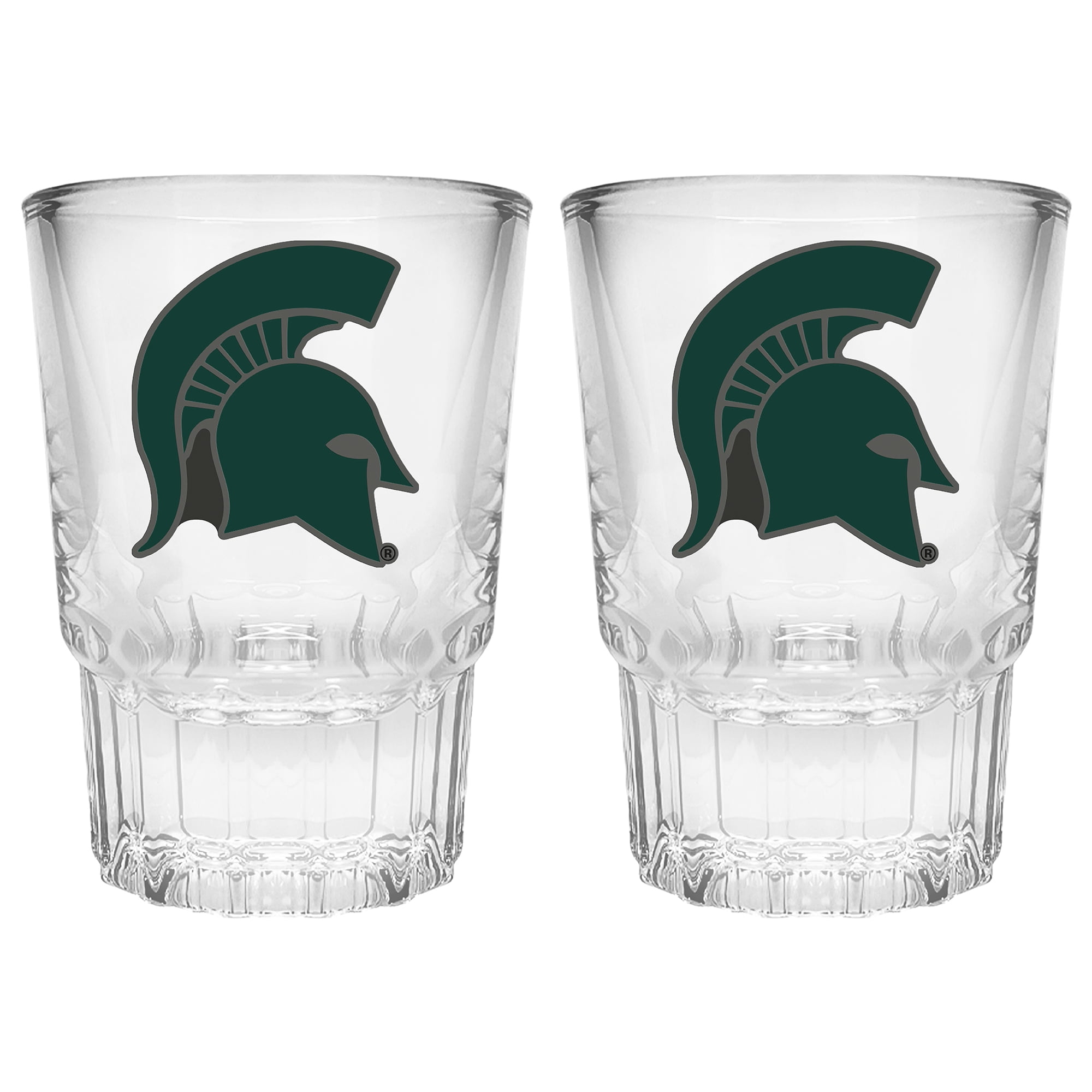 Michigan State Spartans 2-Piece Prism Shot Glass Set - Walmart.com