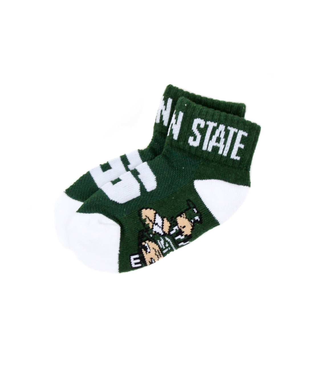 Michigan State Spartans Child Quarter Sock - Donegal Bay - Unisex ...