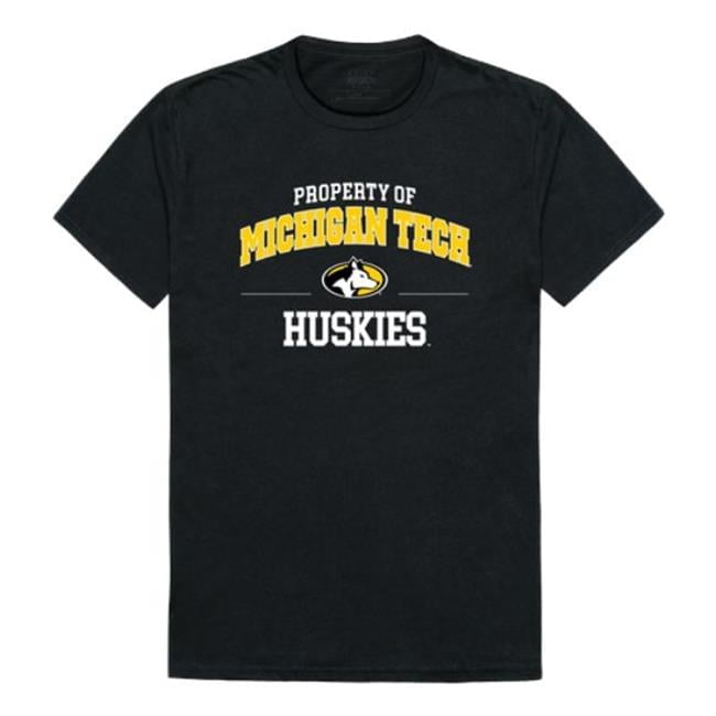 Michigan Technological University Property T-Shirt, Black & White ...