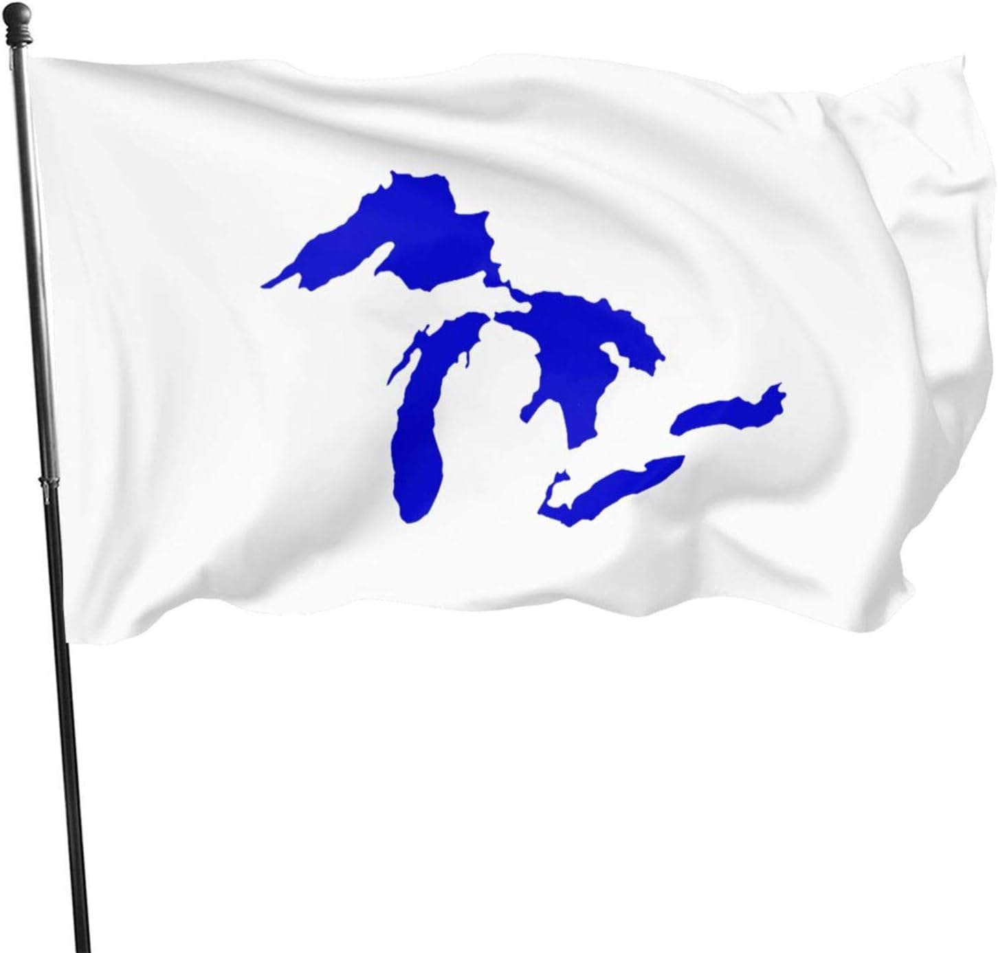 Michigan The Great Lakes State Garden Flag 3x5 Ft Decor Outdoor Banner ...