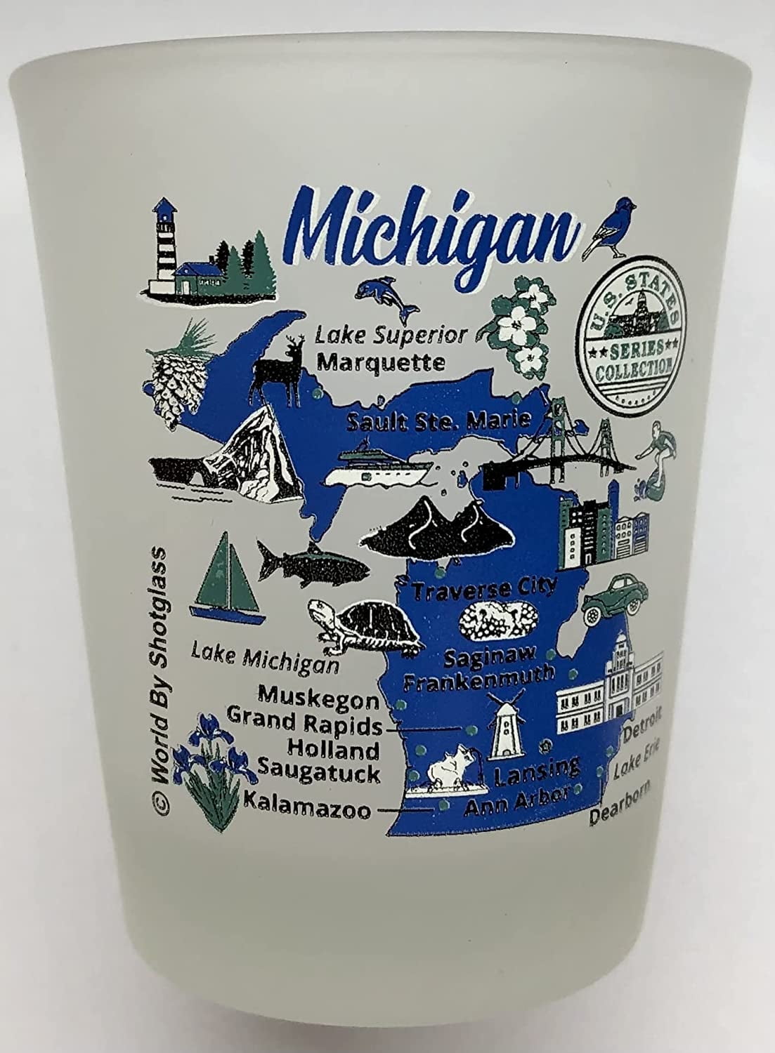 Michigan US States Series Collection Shot Glass - Walmart.com
