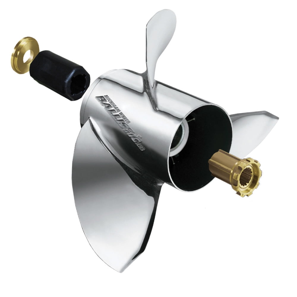 Michigan Wheel 933523 Ballistic A-Series 3-Blade Stainless Steel ...