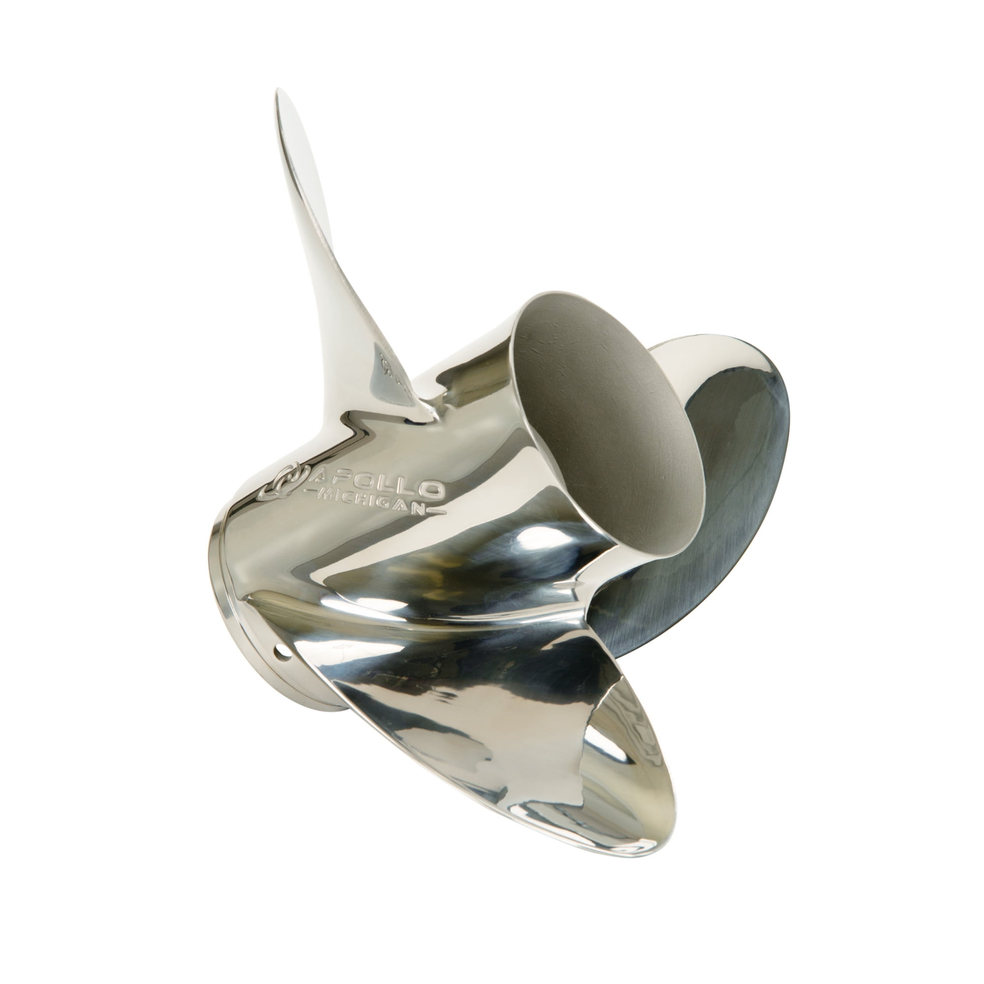 Michigan Wheel 993155 Apollo B-Series 3-Blade Stainless Steel Propeller ...
