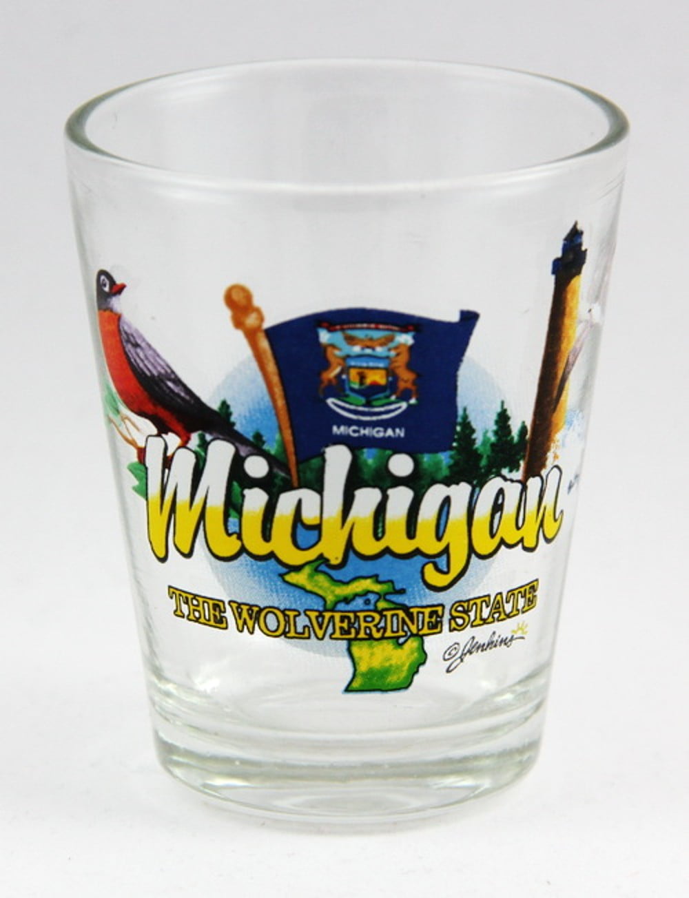 Michigan Wolv ST Elem Shot Glass - Walmart.com