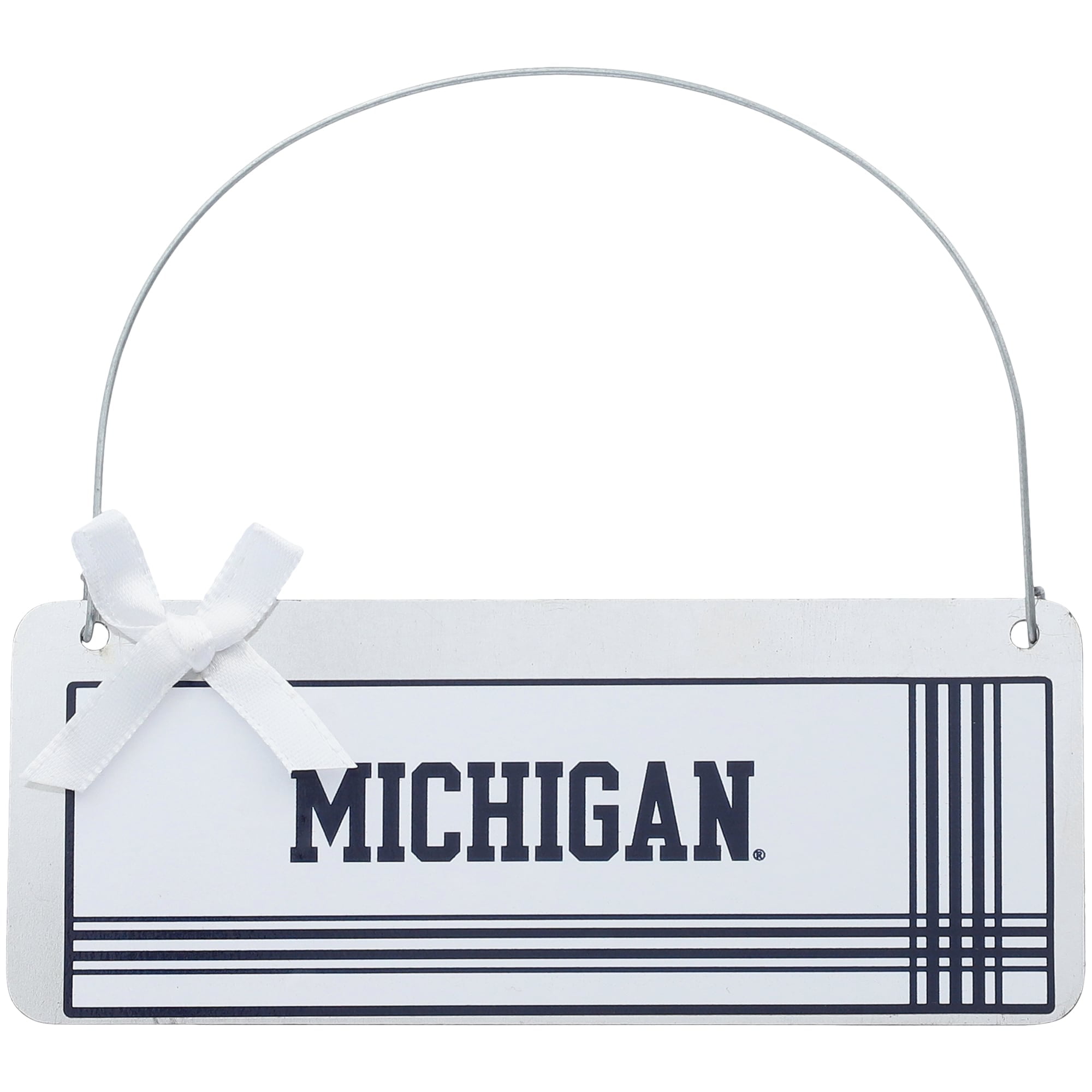 Michigan Wolverines #1 Fan Galvanized Sign Ornament - Walmart.com