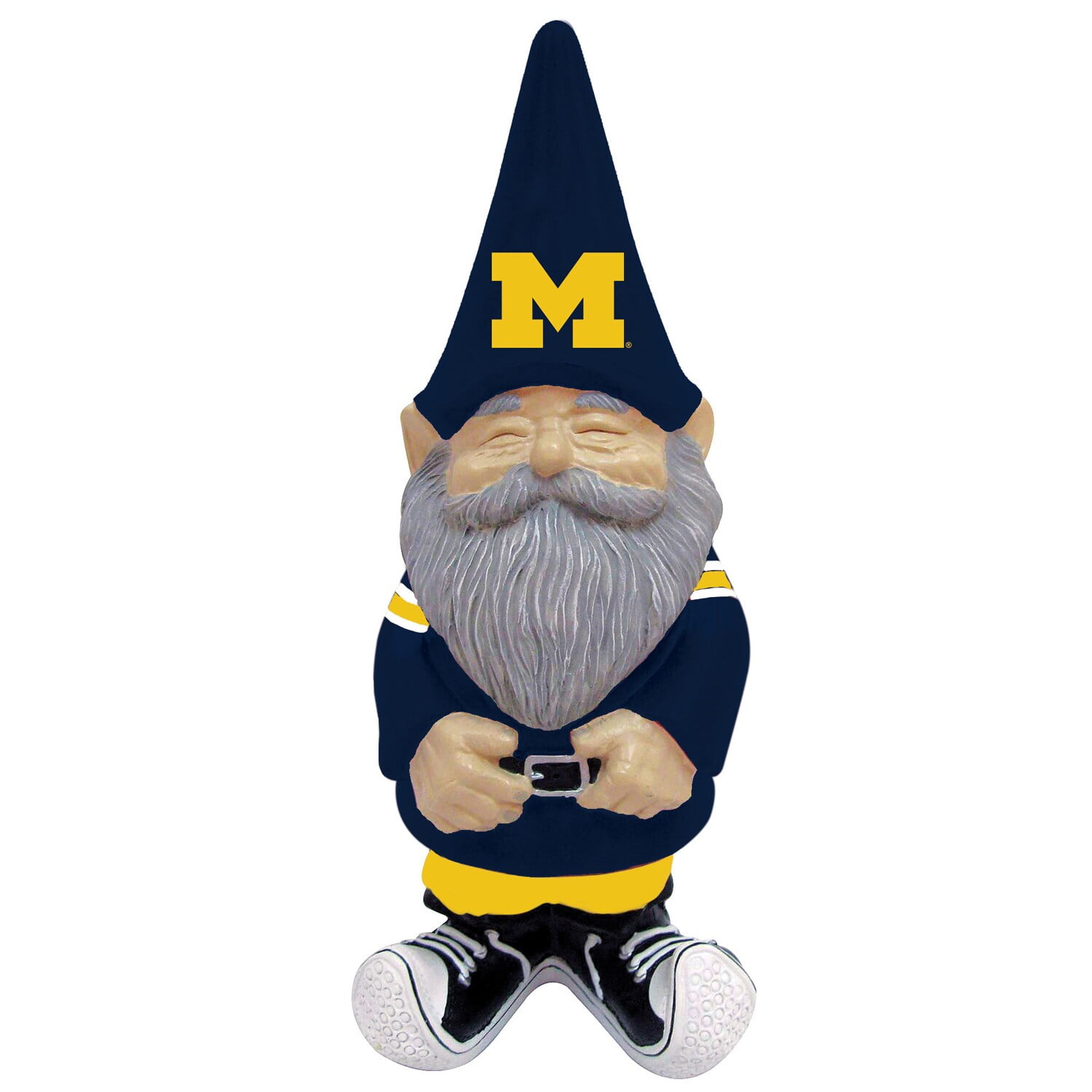 Michigan Wolverines 11'' Resin Garden Gnome - Walmart.com