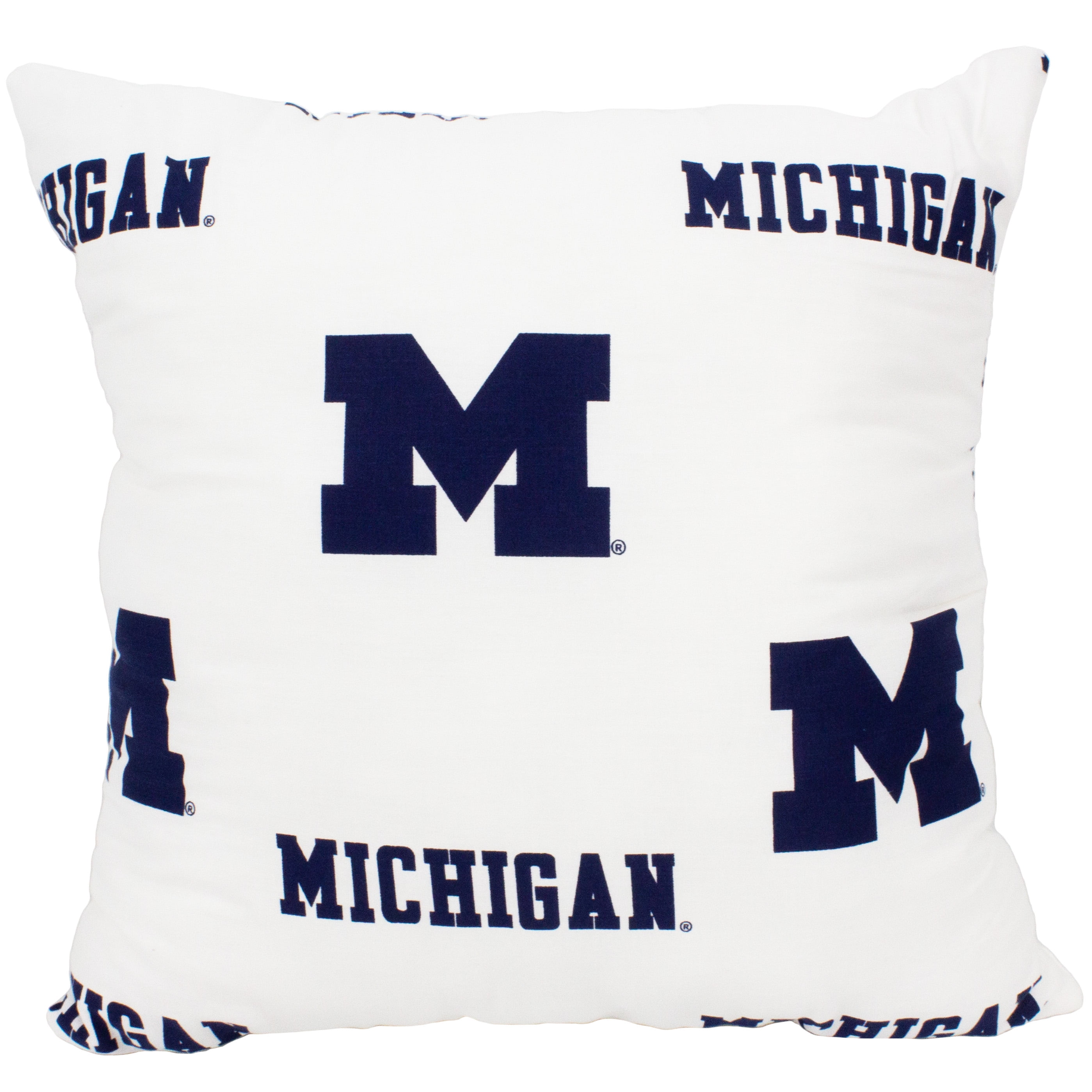 Michigan Wolverines 16" Decorative Pillow - White - Walmart.com