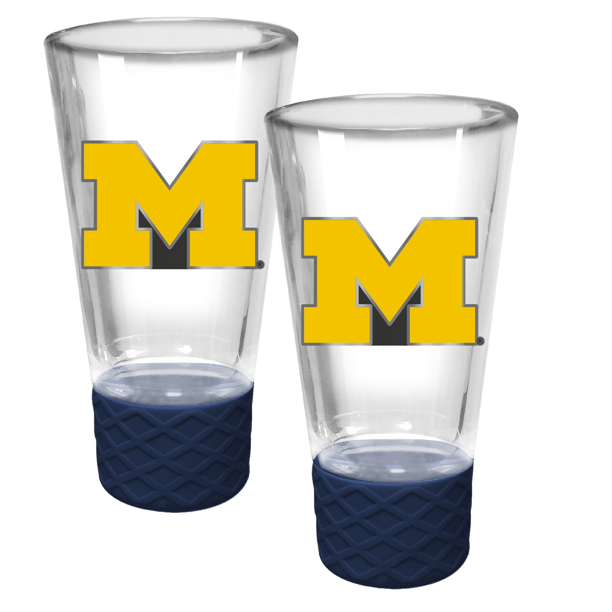 Michigan Wolverines 2-Pack 4oz. Cheer Shot Set with Silicone Grip ...
