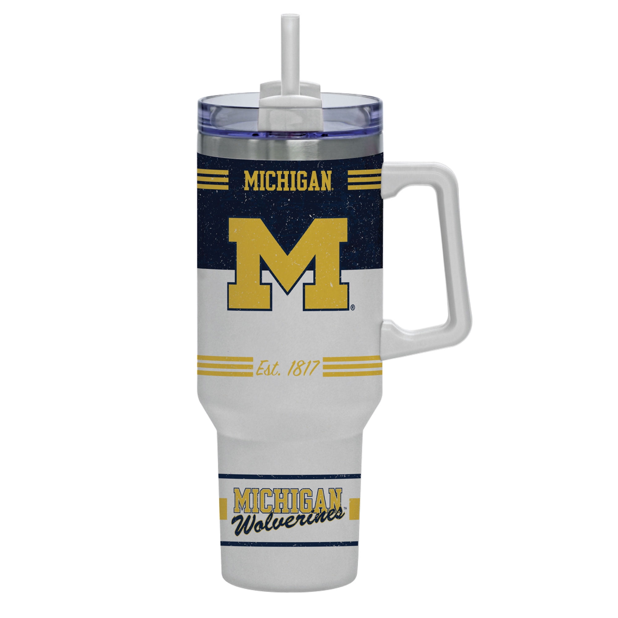 Michigan Wolverines 40oz. Rocky Vintage Tumbler - Walmart.com
