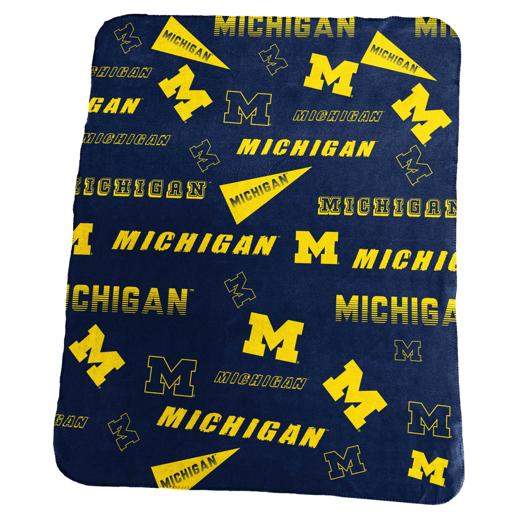 Michigan Wolverines 50" x 60" Classic Fleece Blanket - Walmart.com