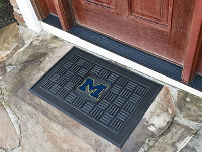 Fan Mats Michigan Wolverines Door Mat 19x30 Vinyl Mat - Walmart.com