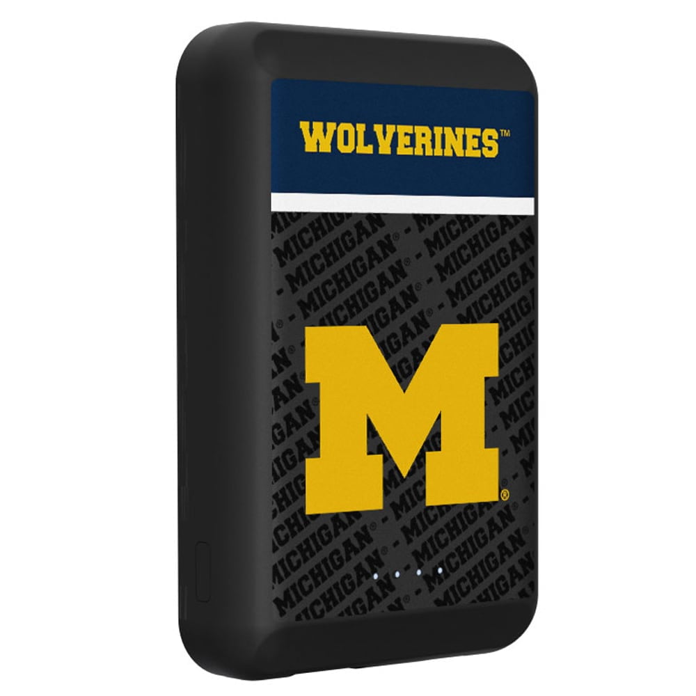Michigan Wolverines Endzone Plus Wireless Power Bank - Walmart.com