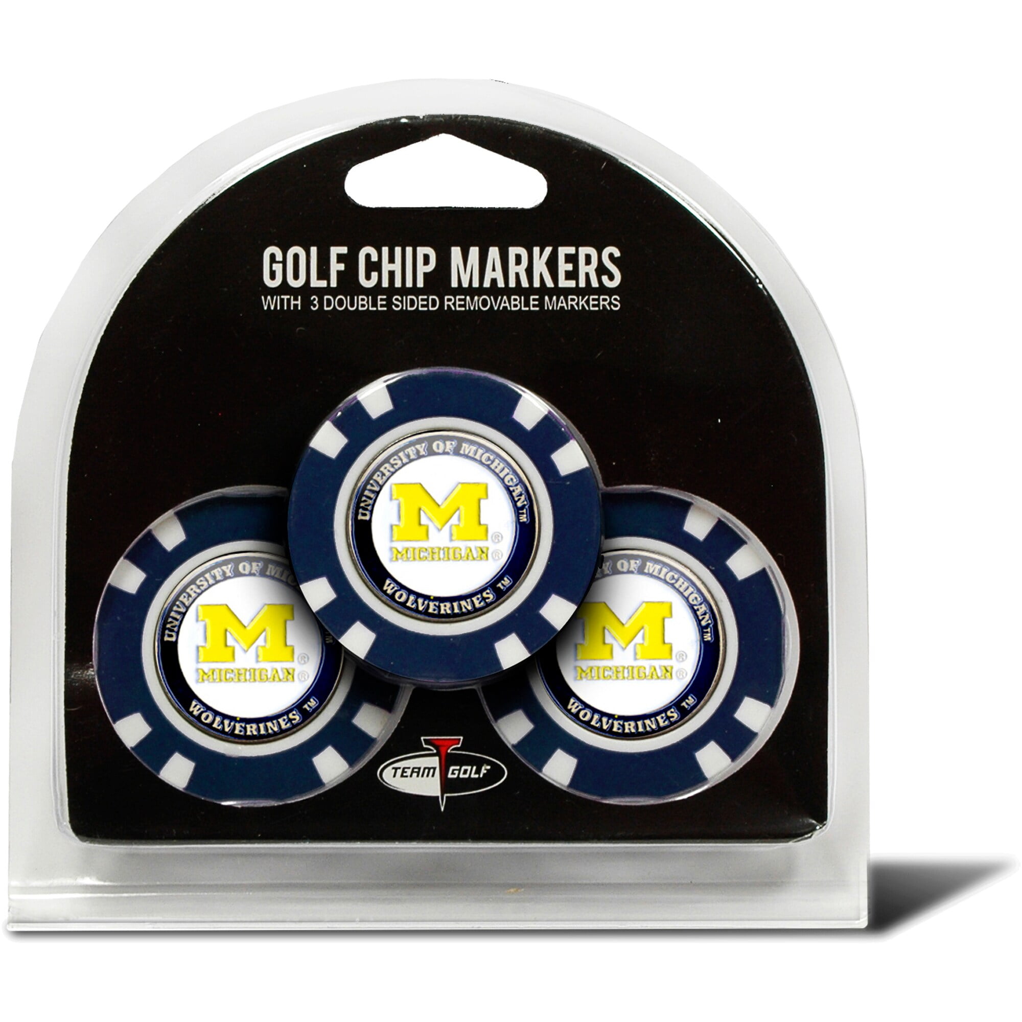 Michigan Wolverines Golf Chip 3-Pack Set - Walmart.com