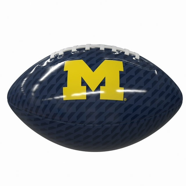 Michigan Wolverines Rubber Glossy Mini Football - Walmart.com