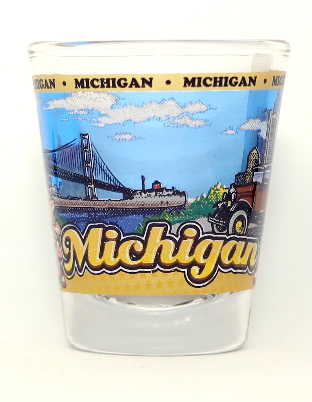 Michigan WrapAround Shot Glass - Walmart.com