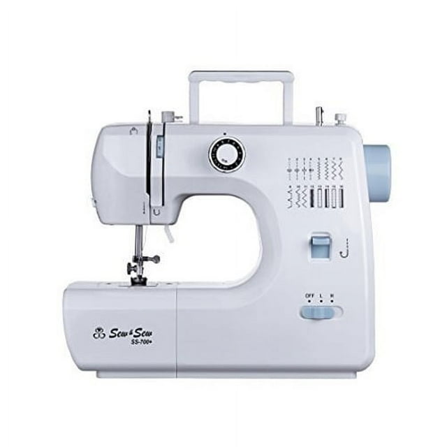 Michley Portable 16-Stitch Sewing Machine with Accessory Compartment ...