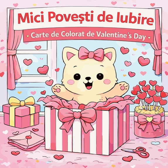 Mici Povești de Iubire - Carte de Colorat de Valentine's Day ...