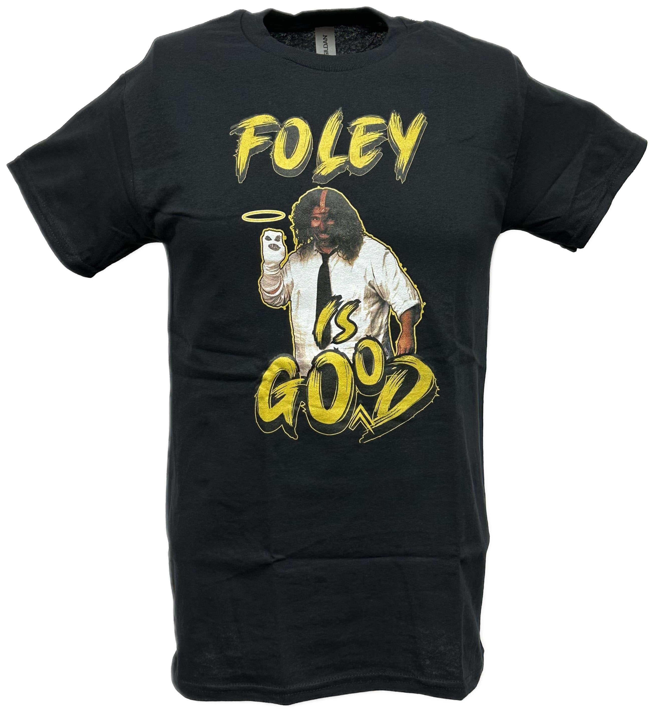 Mick Foley Is Good Cactus Jack Mens Black T-shirt - Walmart.com