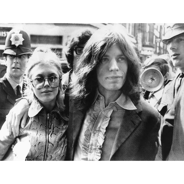 Mick Jagger And His Girl Friend History (24 x 18) - Walmart Business ...