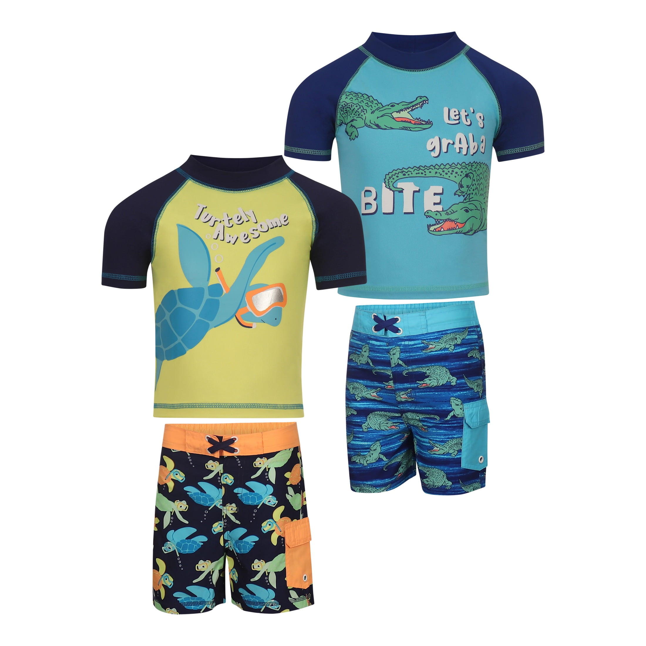 Mick Mack Boy 2 Pack Swim Set 12M-4T - Walmart.com
