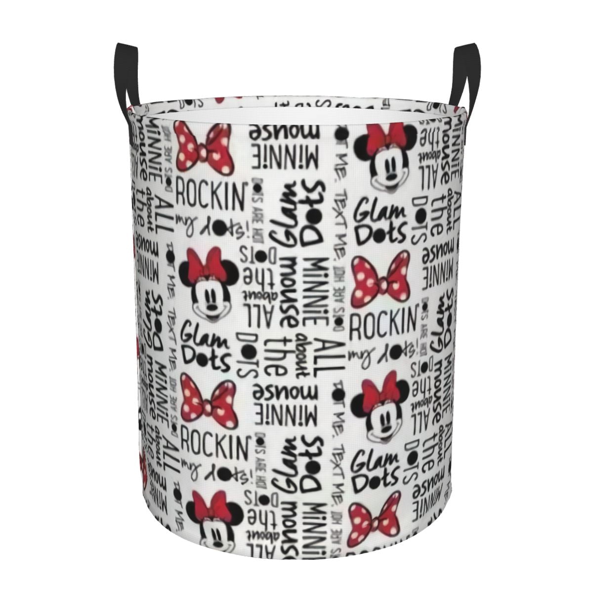 Mick-ey Laundry Basket Foldable Anime Cartoon Toy Clothes Hamper ...