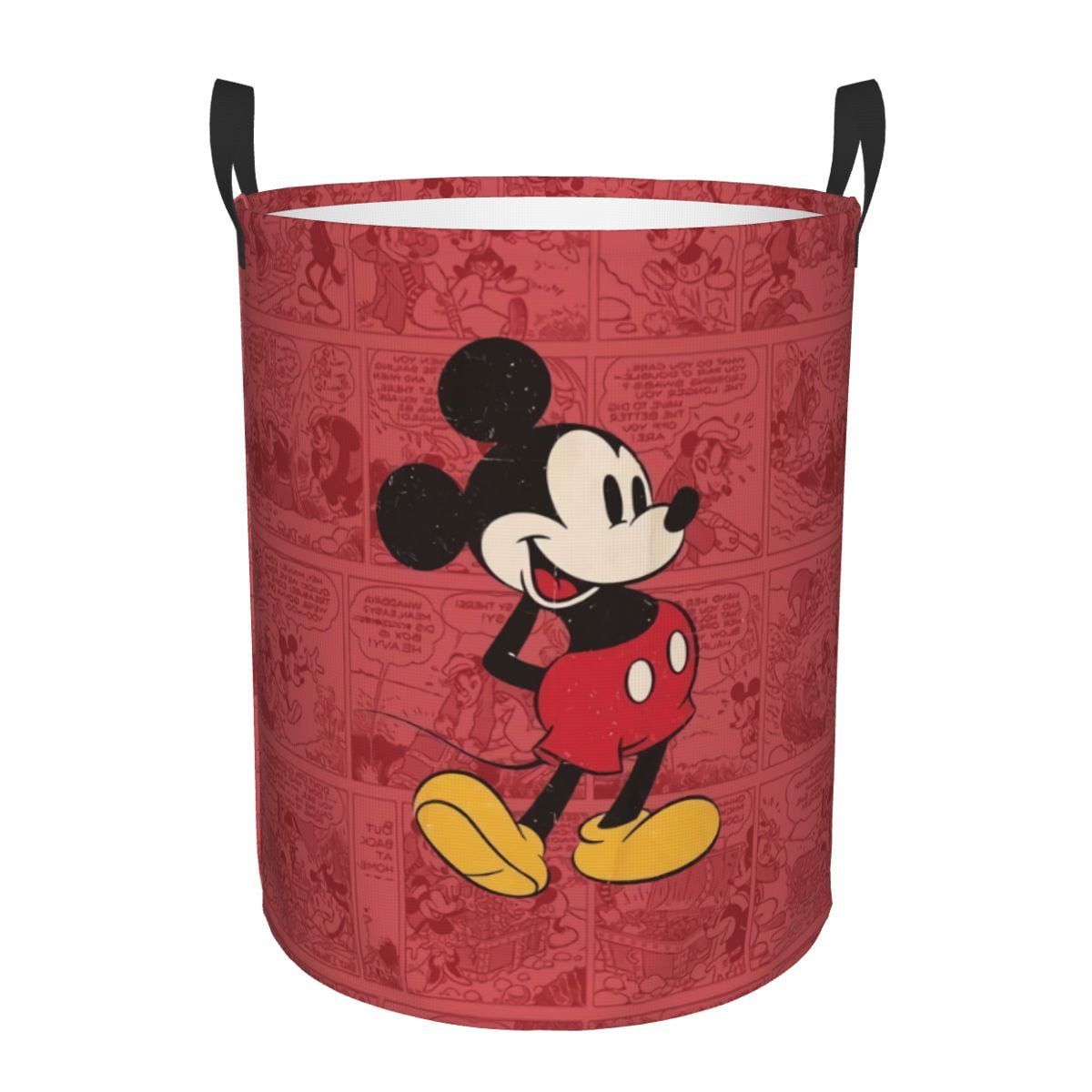 Mick-ey Laundry Basket Foldable Anime Cartoon Toy Clothes Hamper ...