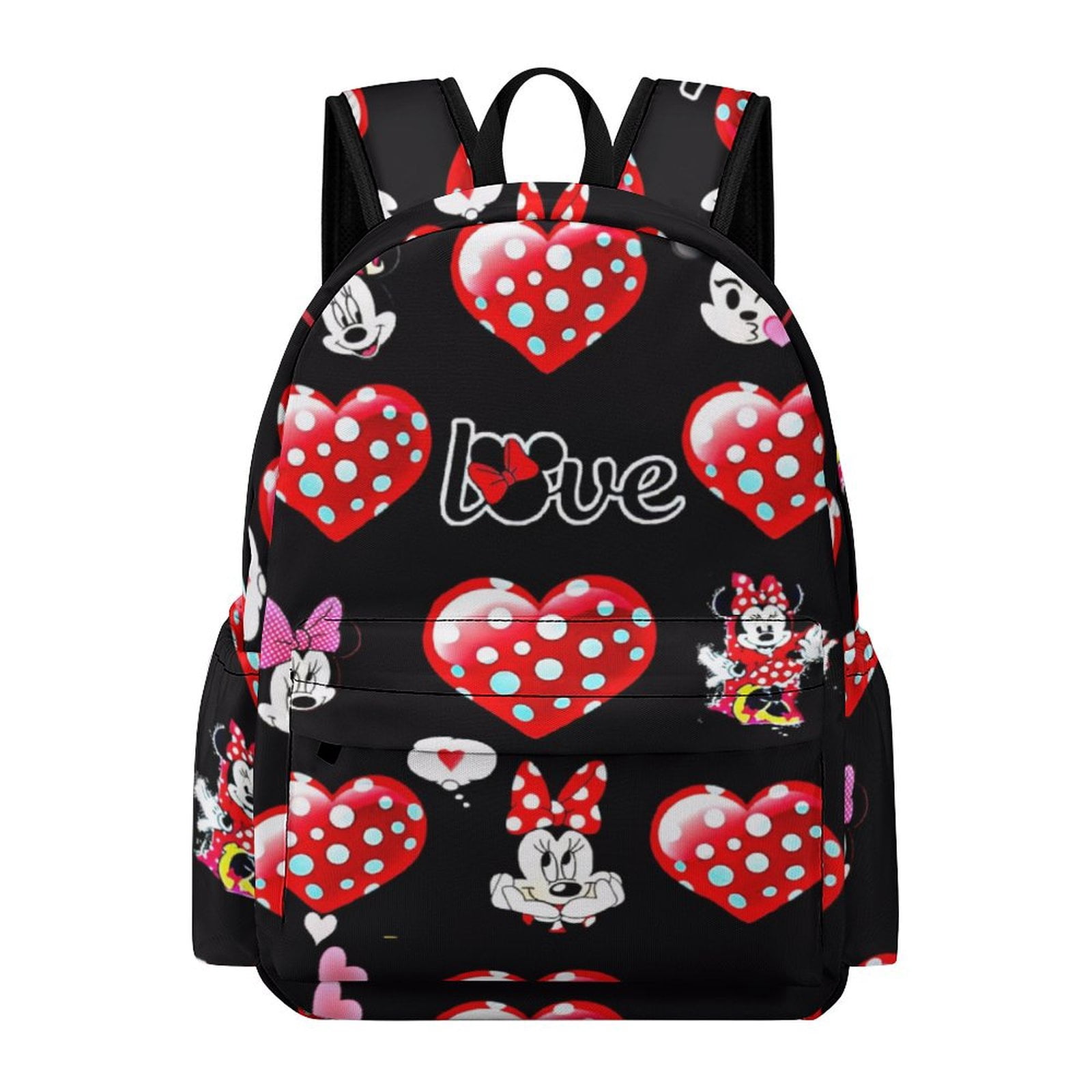 Mick-ey Min-nie Mouse Backpack Travel Bag Lightweight Small Shoulders ...
