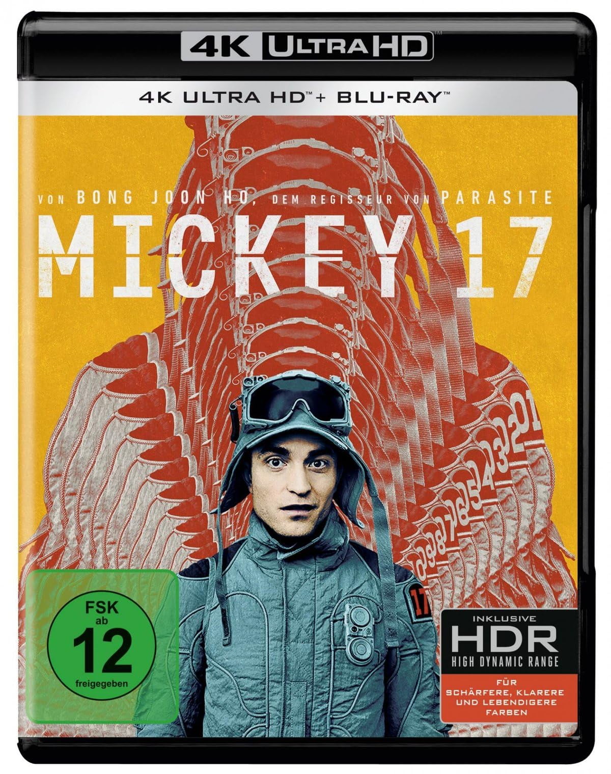 Mickey 17 + (4K Ultra HD) Bong Joon-Ho Robert Pattinson Naomi Ackie - Walmart.com