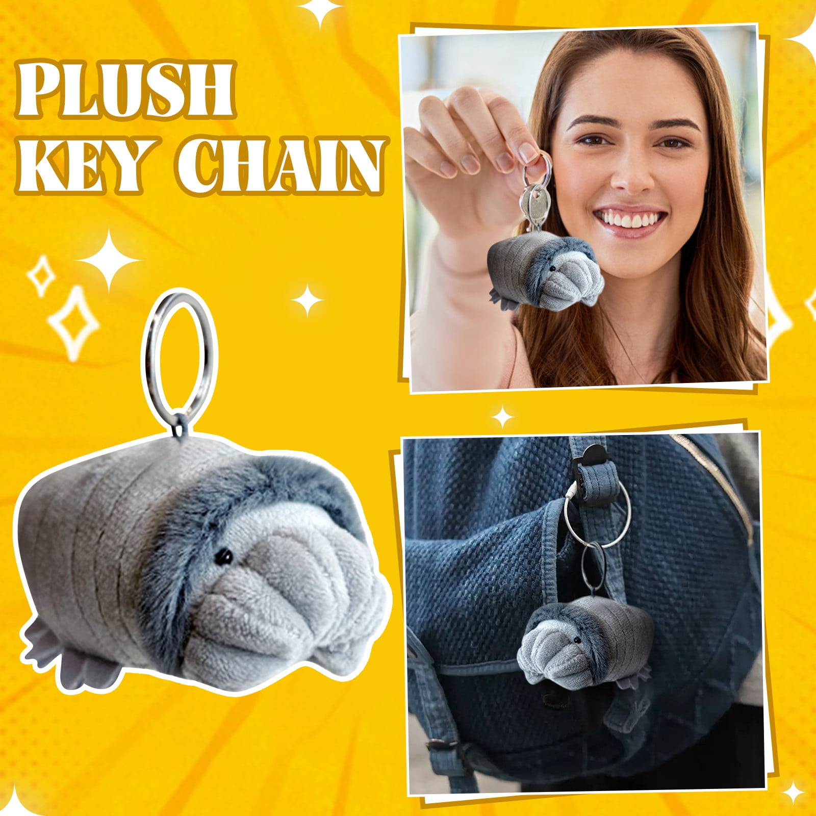 Mickey 17 Creeper Plush Key Chain Toy - 4.25" Mickey 17 Plush Key Chain ...