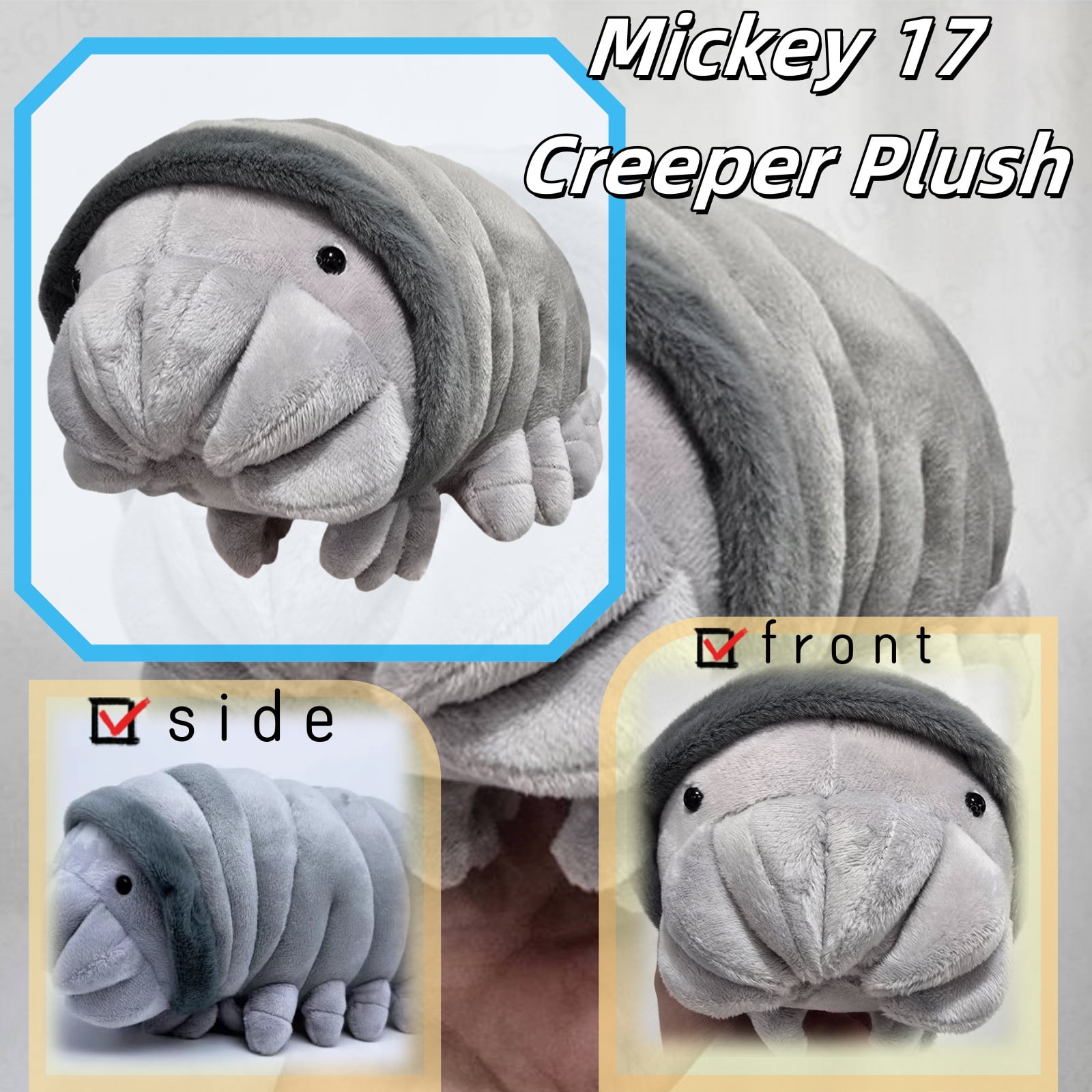 Mickey 17 Creeper Plush Toy - 9.84" Mickey 17 Plush Soft & Plush ...