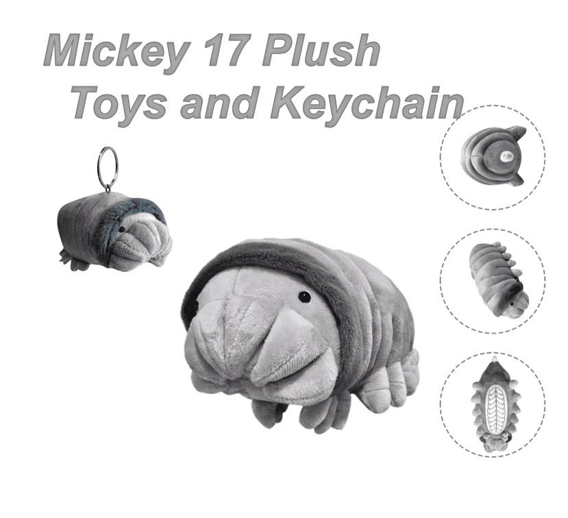 Mickey 17 Creeper Plush and Key Chain - Mickey 17 Plush Soft & Huggable ...