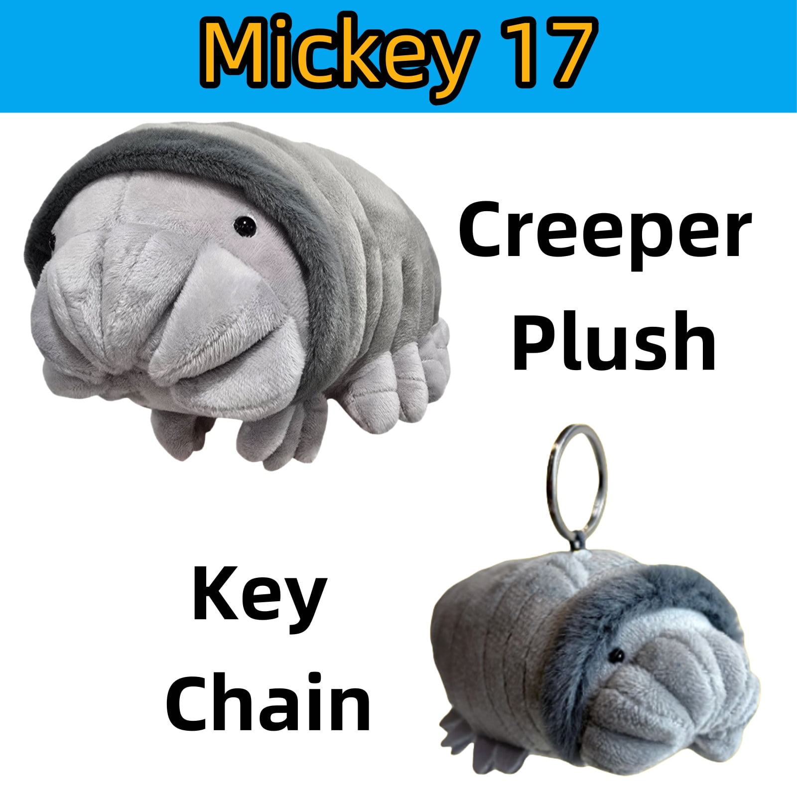Mickey 17 Creeper Plush and Key Chain - Mickey 17 Plush and Key Chain ...