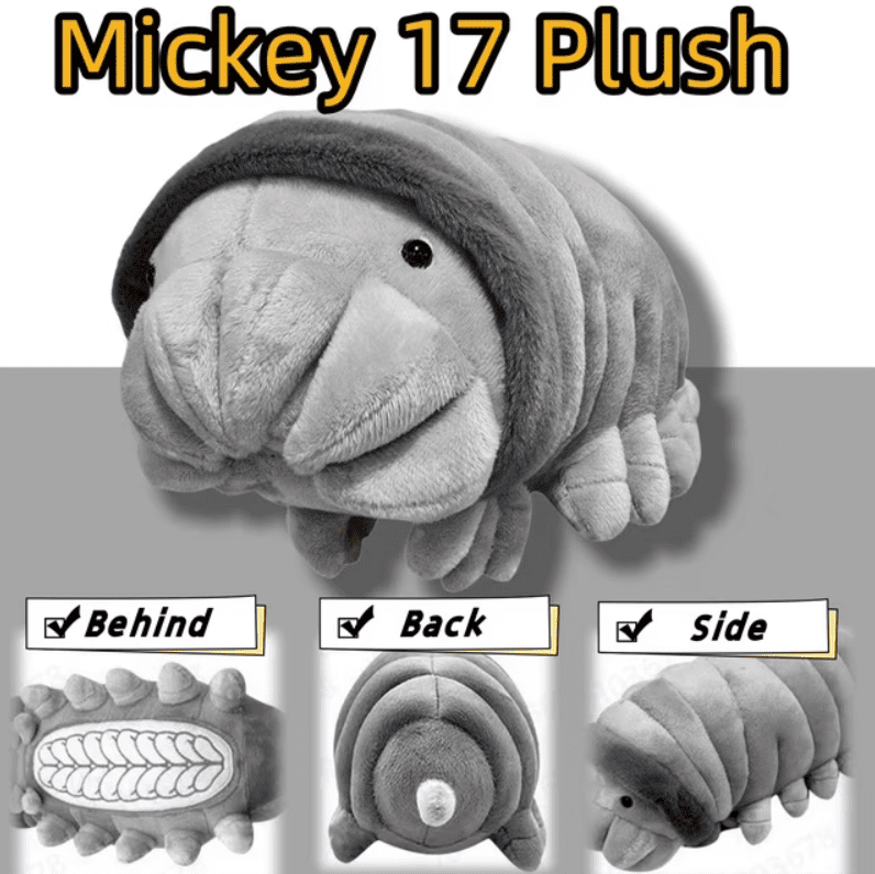 Mickey 17 Creepers Plush 10" - Official Creepers Mickey 17 Plush ...