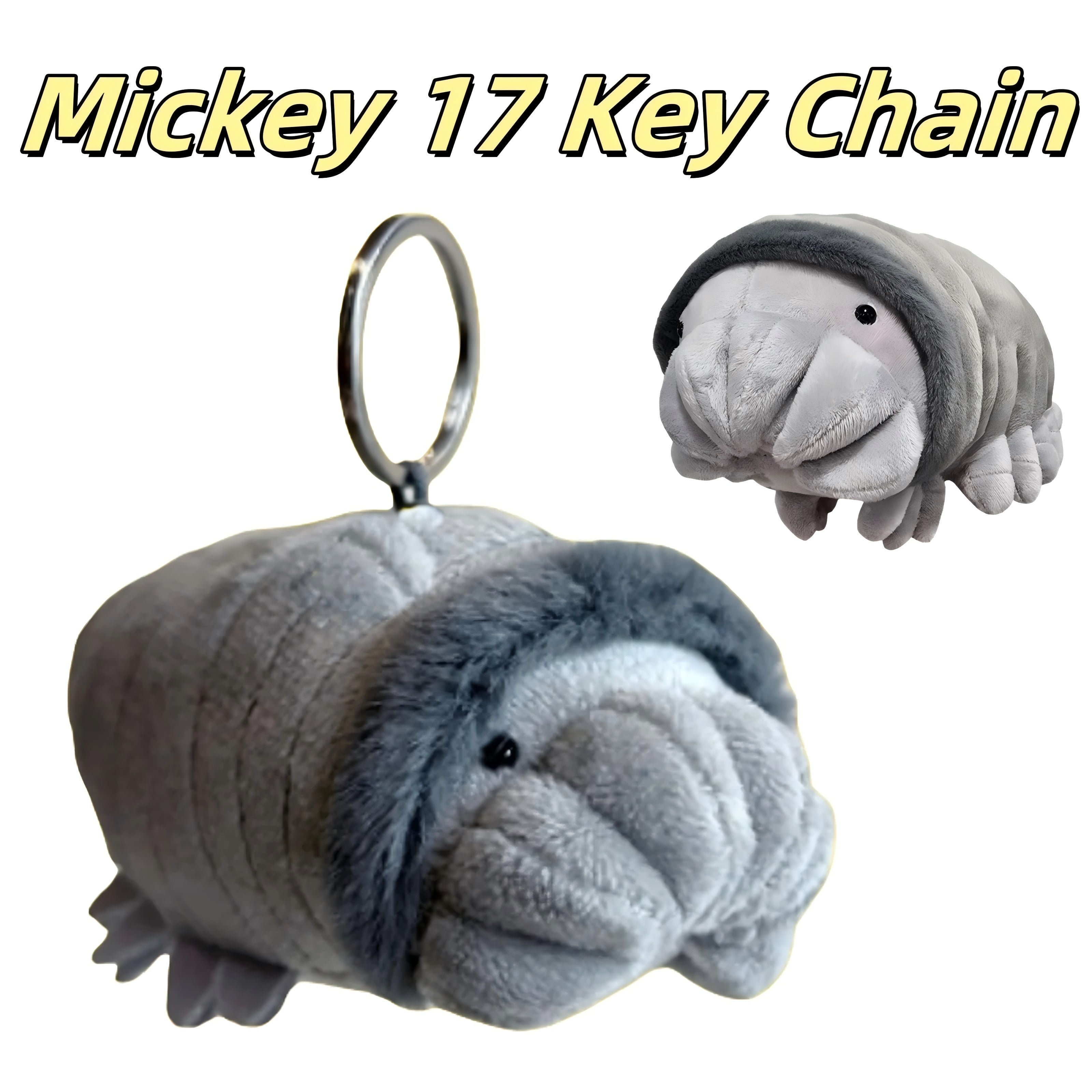 Mickey 17 Plush Toy Key Chain - 9.84" Mickey 17 Plush Soft Stuffed Doll ...