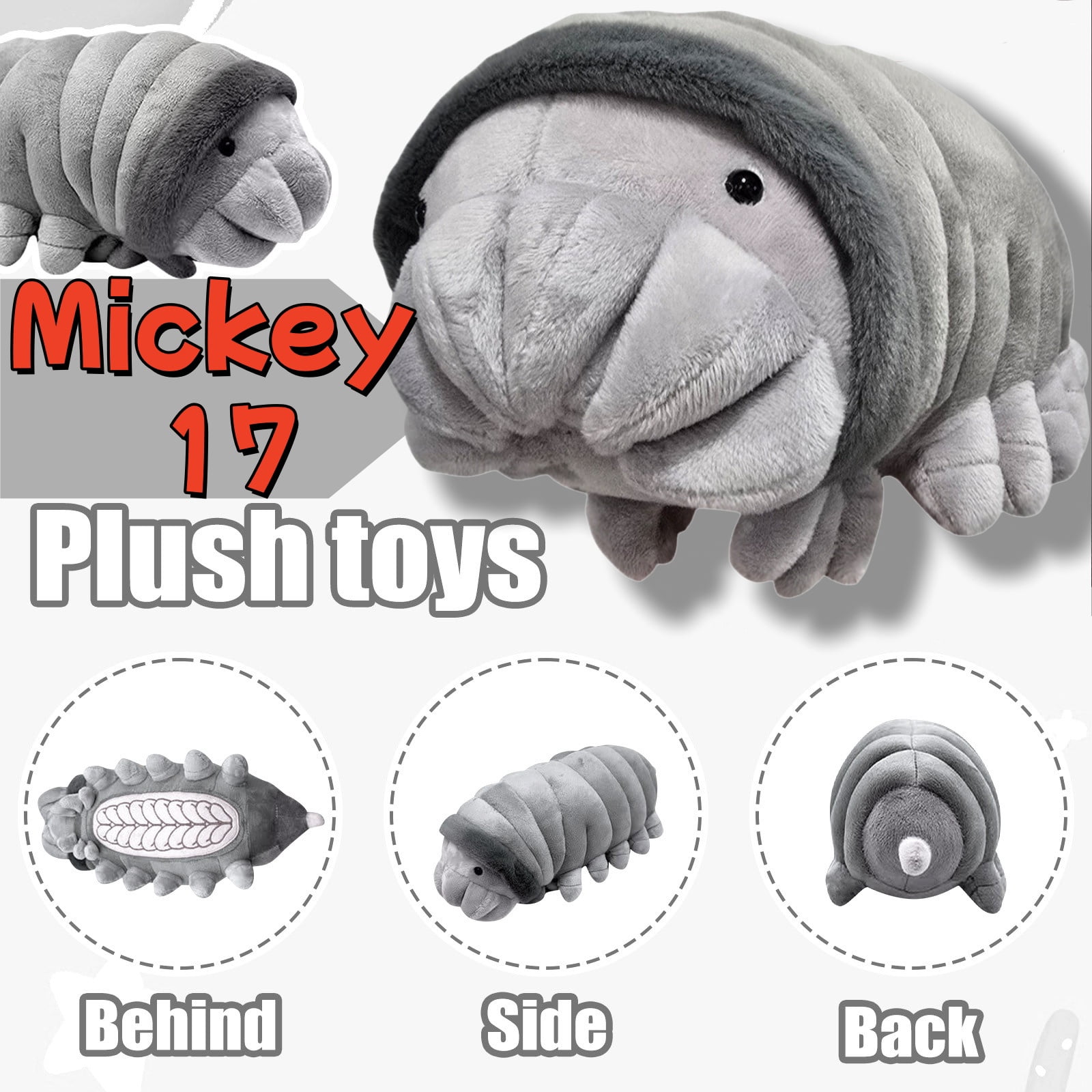 Mickey 17 Plush Toy - Mickey 17 9.84" Soft & Plush Stuffed Animal ...
