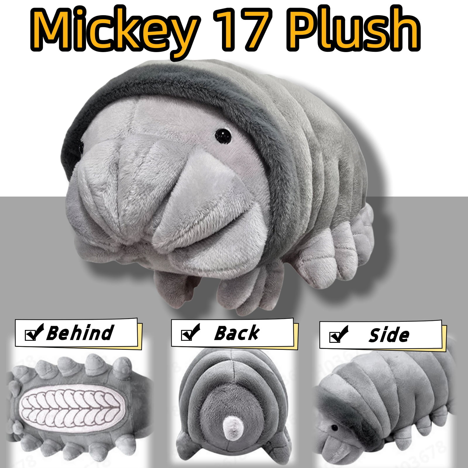 Mickey 17 Plush Toy - Mickey 17 9.84" Soft & Plush Stuffed Animal ...