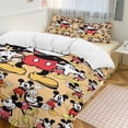 Cartoon Mouse 3-piece Home Bed Set, Classic Cartoon Polyester Wash ...