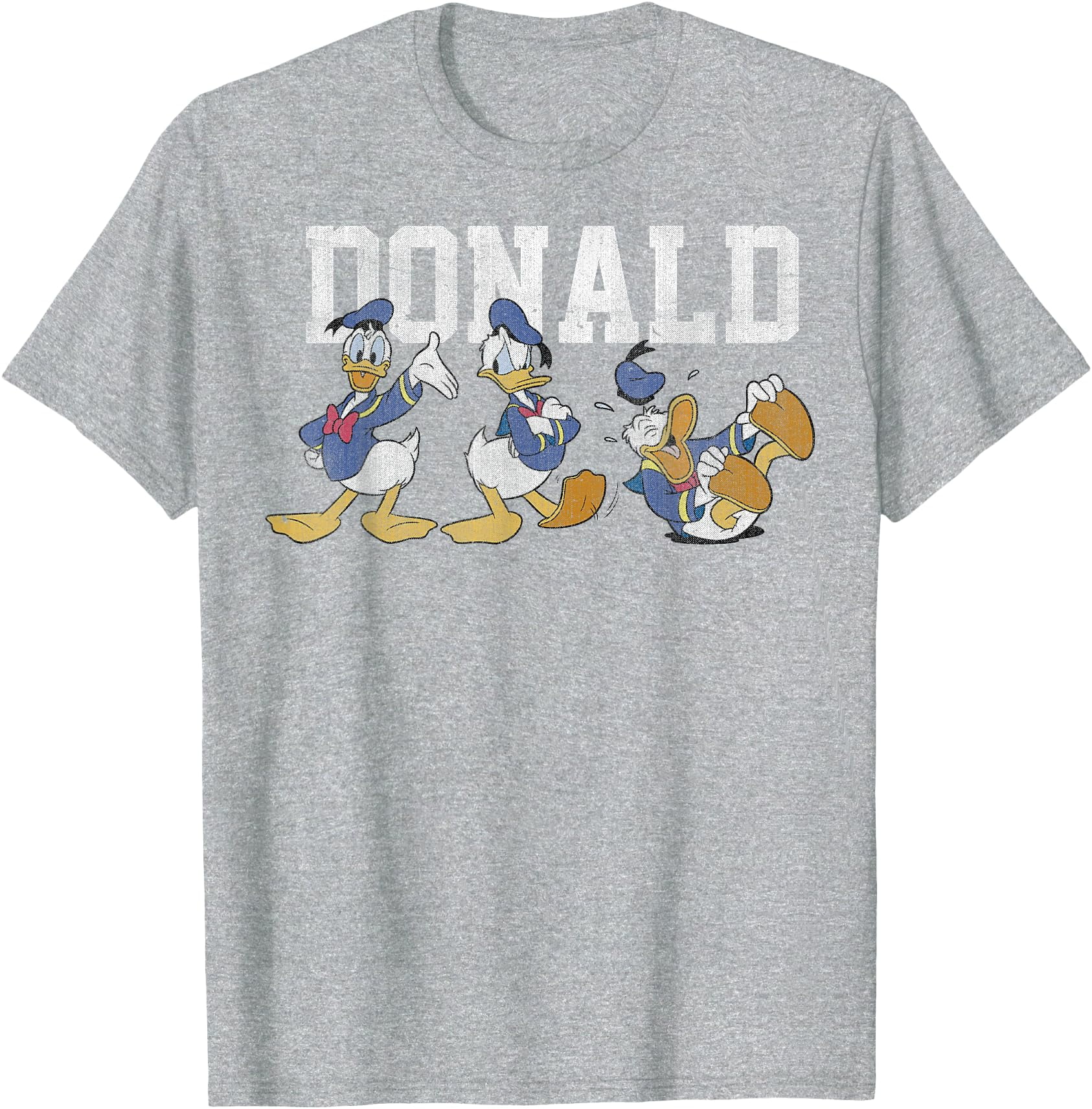 Mickey And Friends Donald Duck Pose Lineup DTG Print Unisex T-Shirt ...