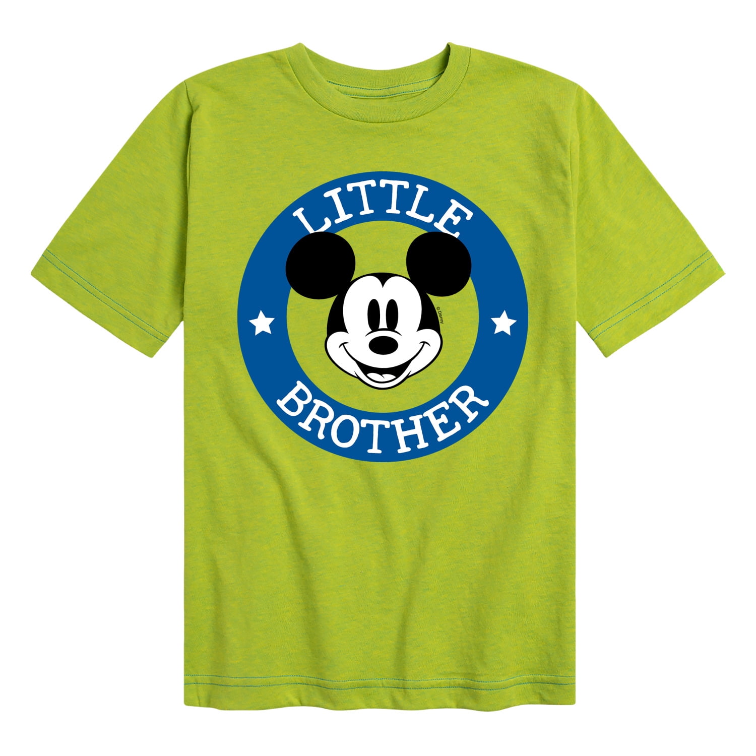 Mickey And Friends - Mickey Little Brother - Youth Short Sleeve Graphic ...