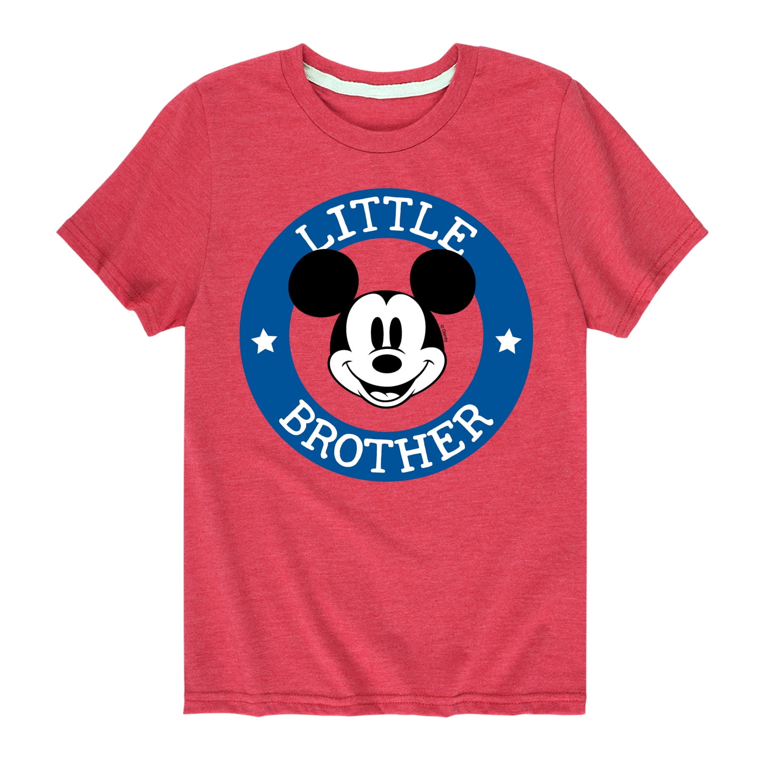 Mickey And Friends - Mickey Little Brother - Youth Short Sleeve Graphic ...