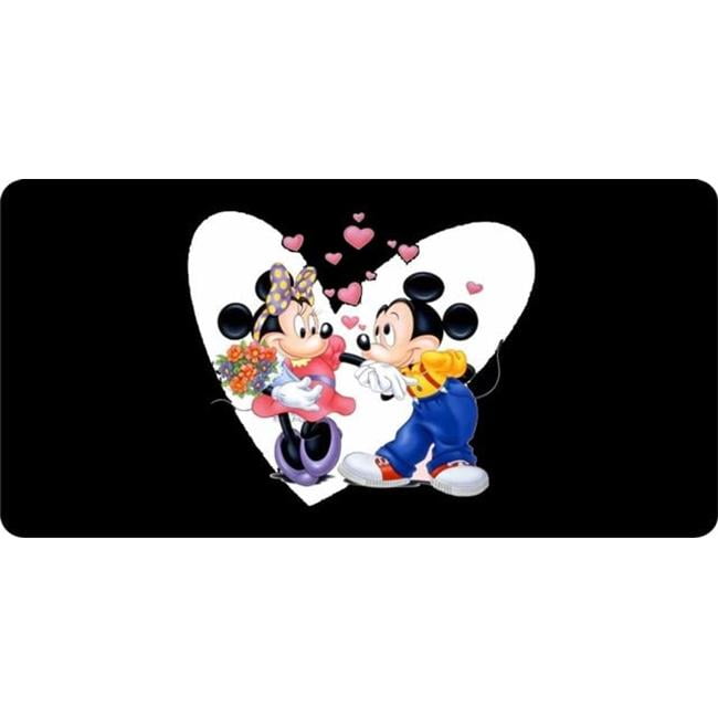 212 Main LPO1465 Mickey & Minnie Photo License Plate - Walmart.com