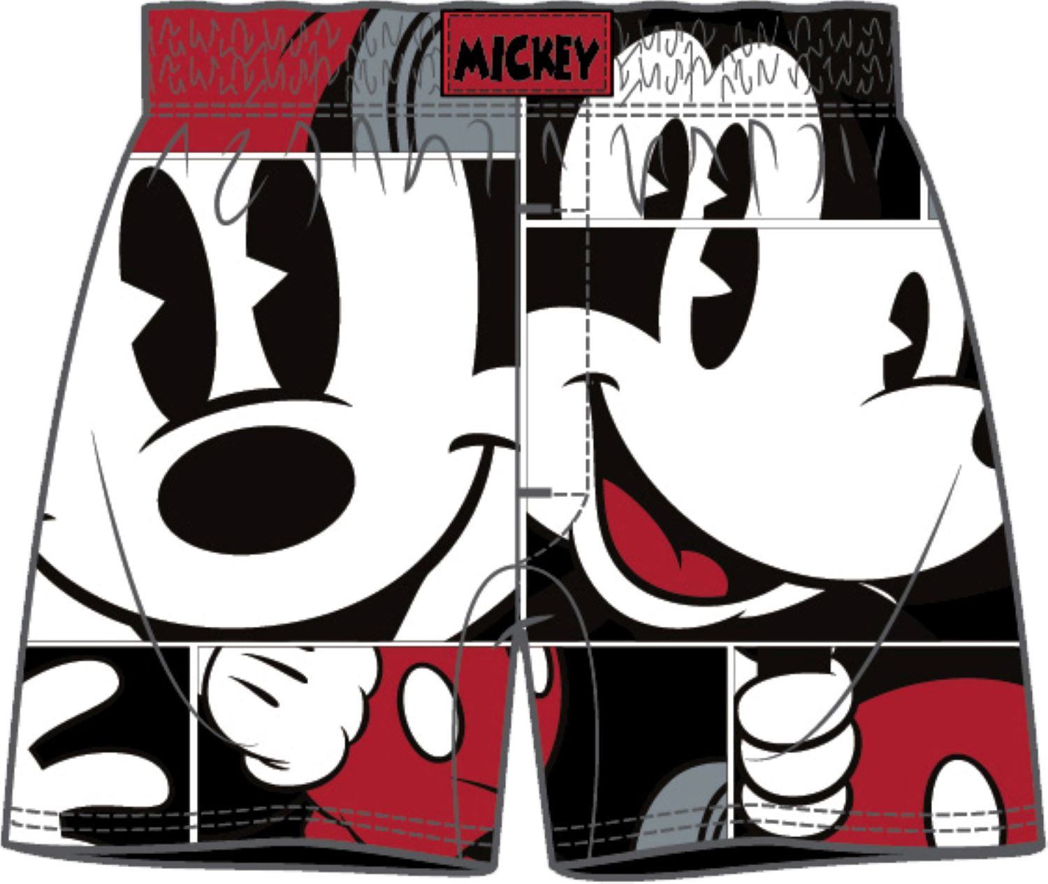 Mickey BigBox Boxer Short - Walmart.com