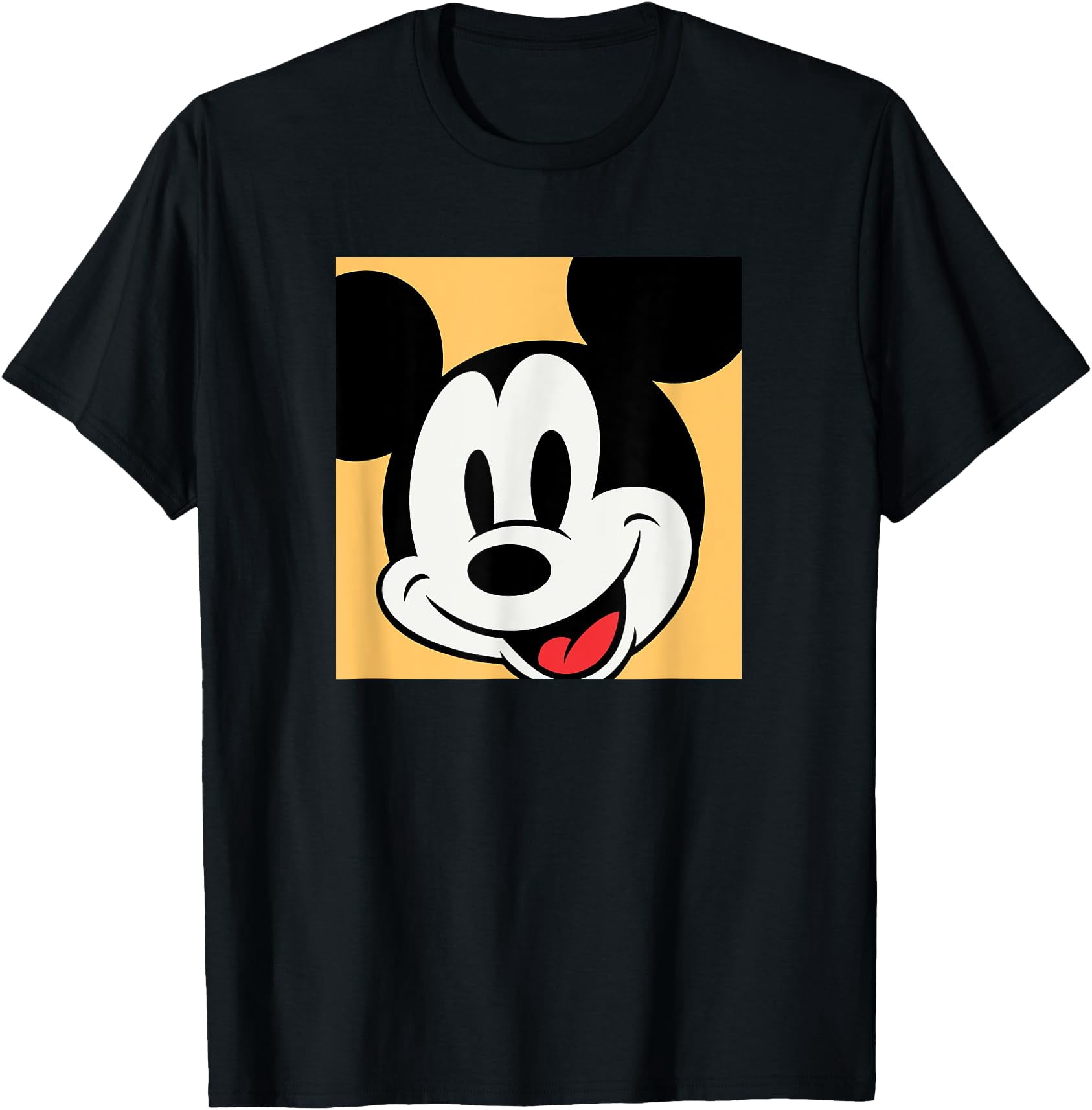 Mickey Boxed Portrait Men Women Kids T-Shirt,Red color,size L - Walmart.com